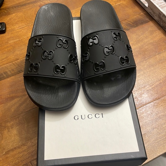 Gucci | Shoes | Gucci Rubber Slides | Poshmark